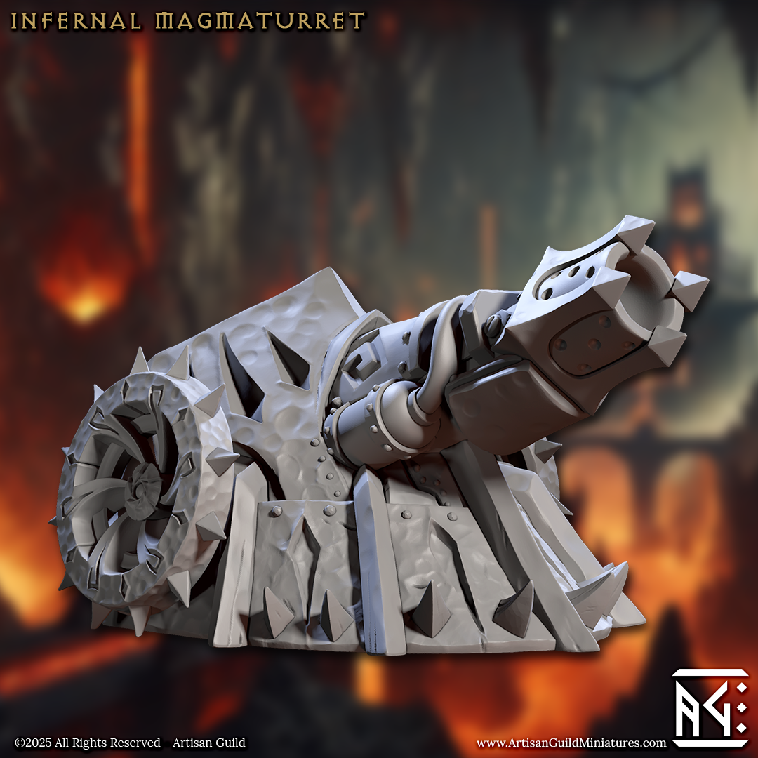 Infernal Magmaturret - Artisan Guild – Couatl's Hoard