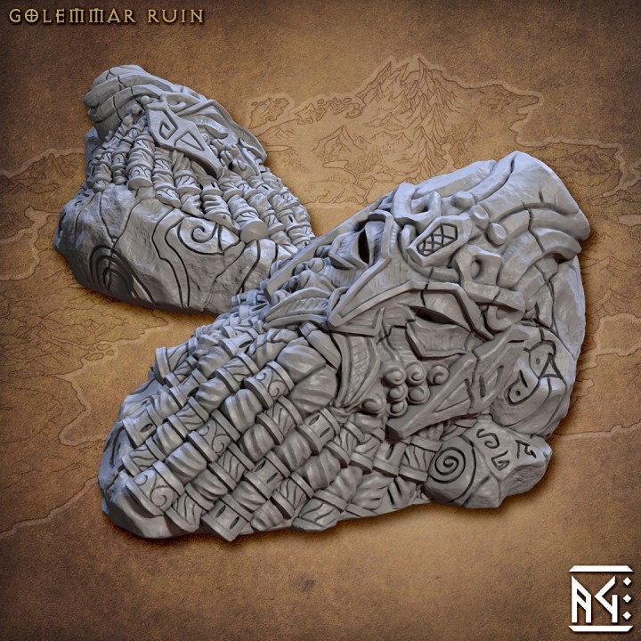 Golemmar Ruins, Terrain Piece - Artisan Guild – Couatl's Hoard