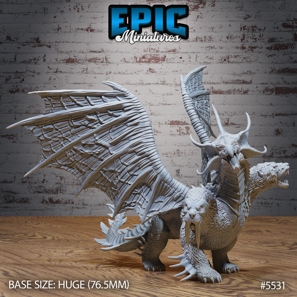 Northern Chimera - Epic Miniatures – Couatl's Hoard