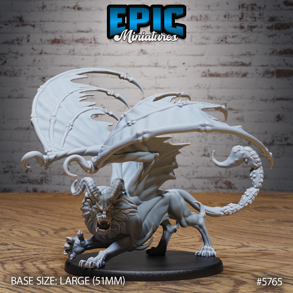 Manticore Classic, Set 2 (3 Variants Available) - Epic Miniatures ...