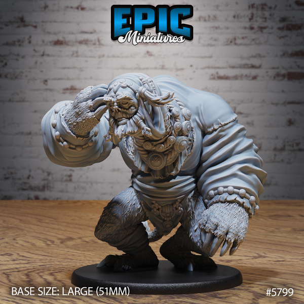 Giant Sloth Nomad (3 Variants Available) - Epic Miniatures – Couatl's Hoard