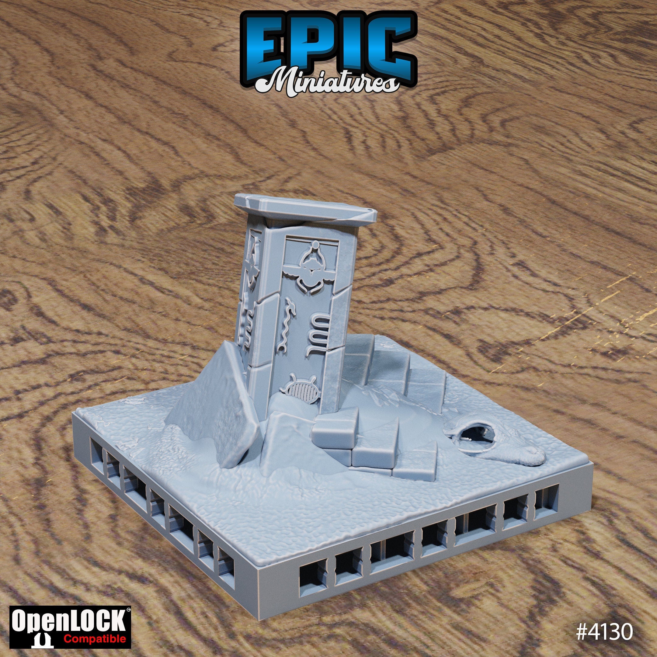 Bone Dry Desert Tiles, Floor Set 3 (OpenLock) - Epic Miniatures ...