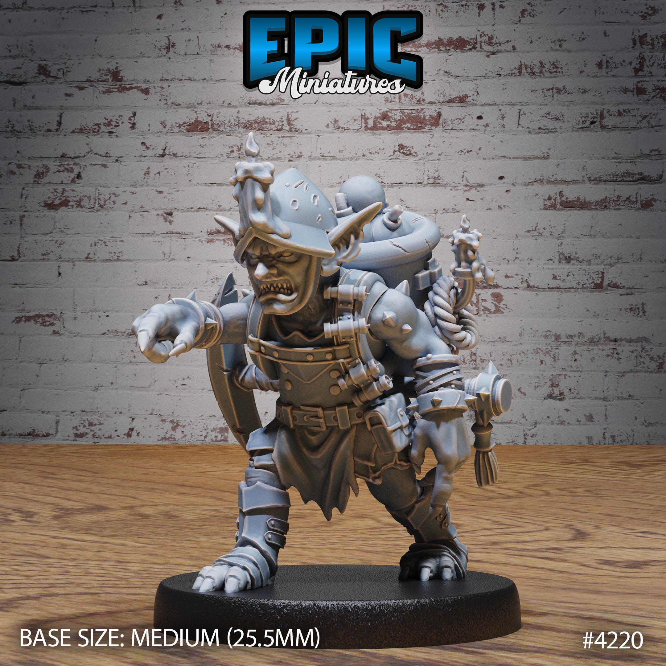 Goblin Miner (3 Variants Available) - Epic Miniatures – Couatl's Hoard