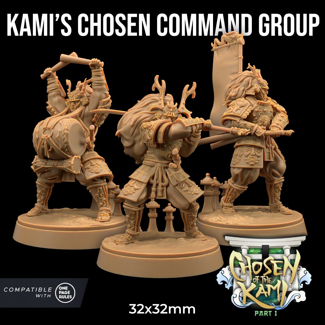 Kami Chosen, Command Group (3 Variants Available) - Dragon Trapper's L ...