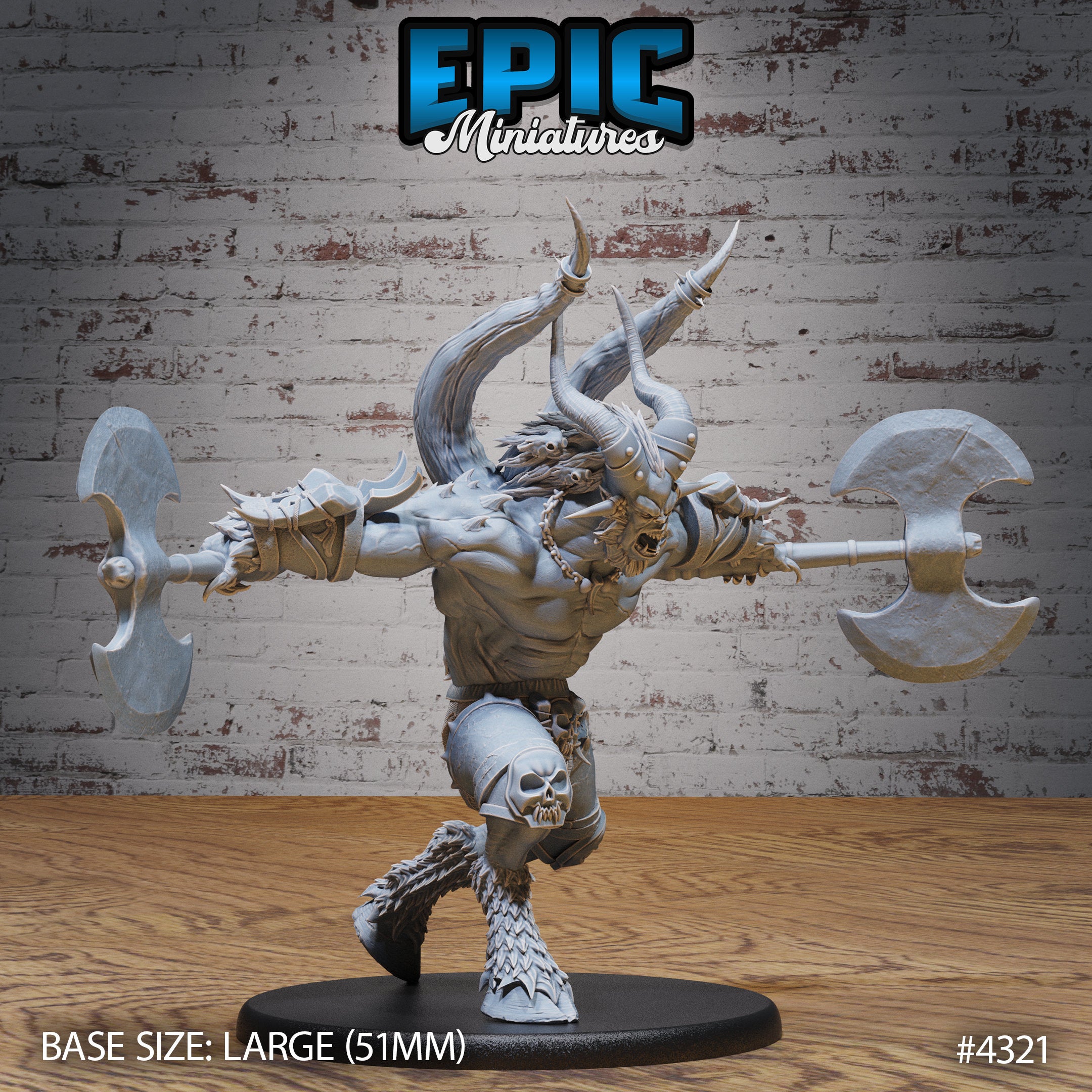 Red Demon (3 Variants Available) - Epic Miniatures – Couatl's Hoard