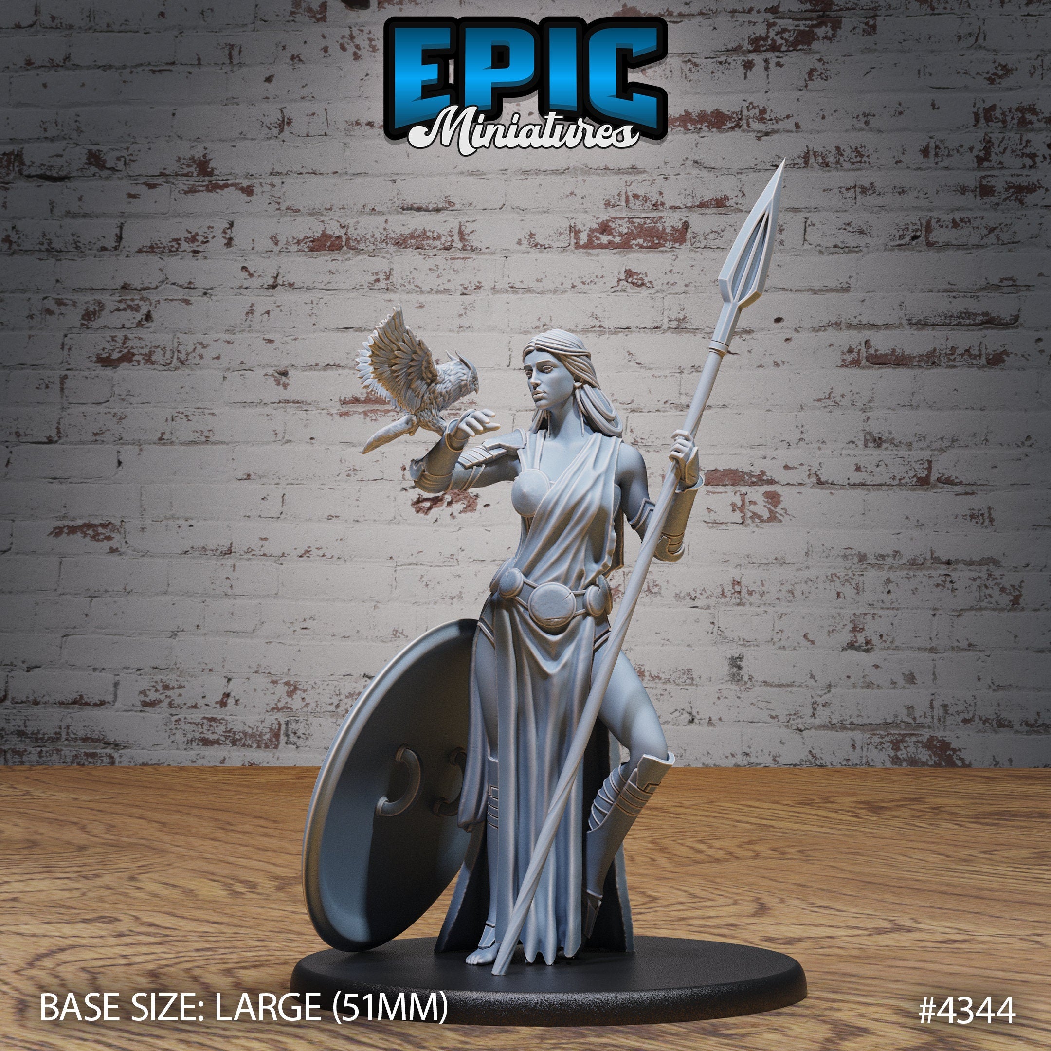 Athena Avatar (3 Variants Available) - Epic Miniatures – Couatl's Hoard