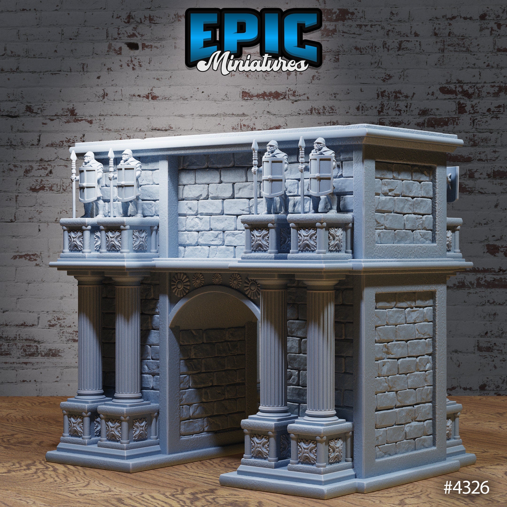 Olympian Triumphal Arc, Terrain Piece - Epic Miniatures – Couatl's Hoard
