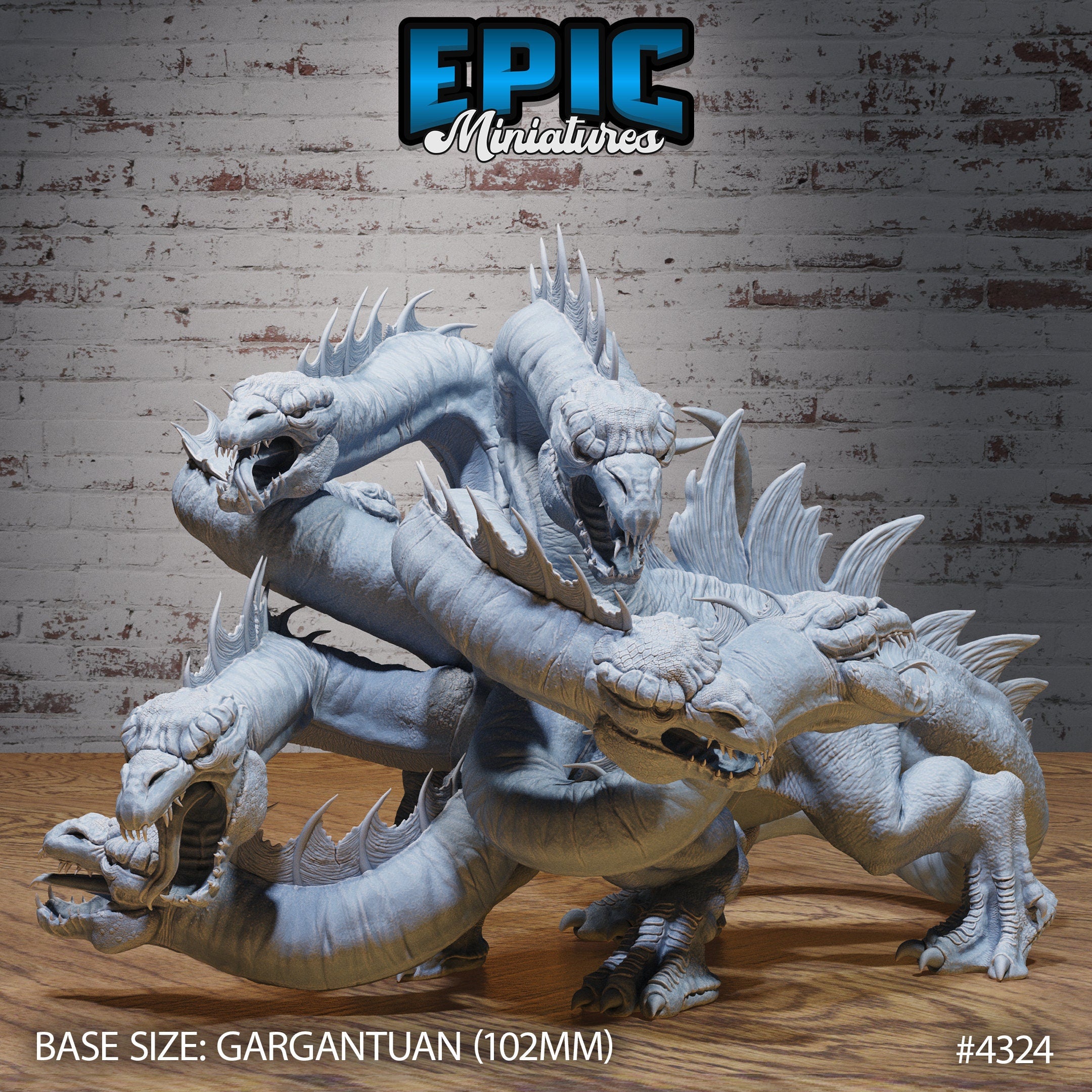 Lernaean Hydra - Epic Miniatures – Couatl's Hoard