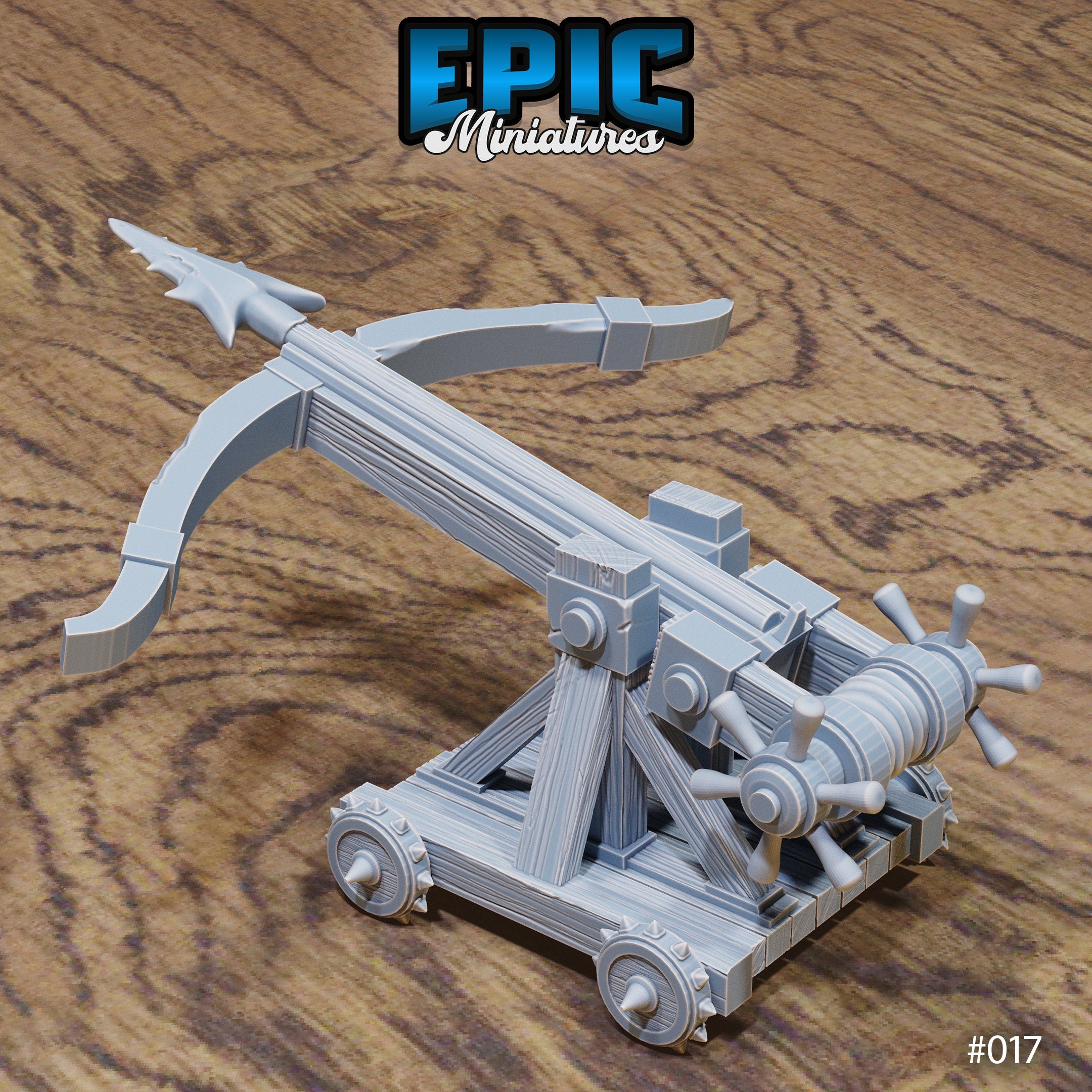 Orc Army Ballista and Reloader (2 Variants Available) - Epic Miniature ...