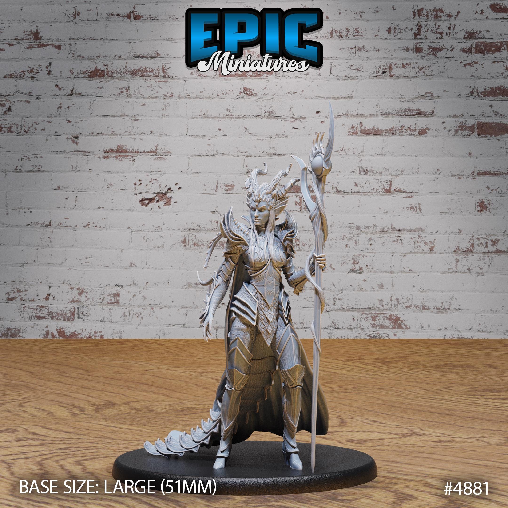 Queen Tiamat Avatar (3 Variants Available) - Epic Miniatures – Couatl's ...