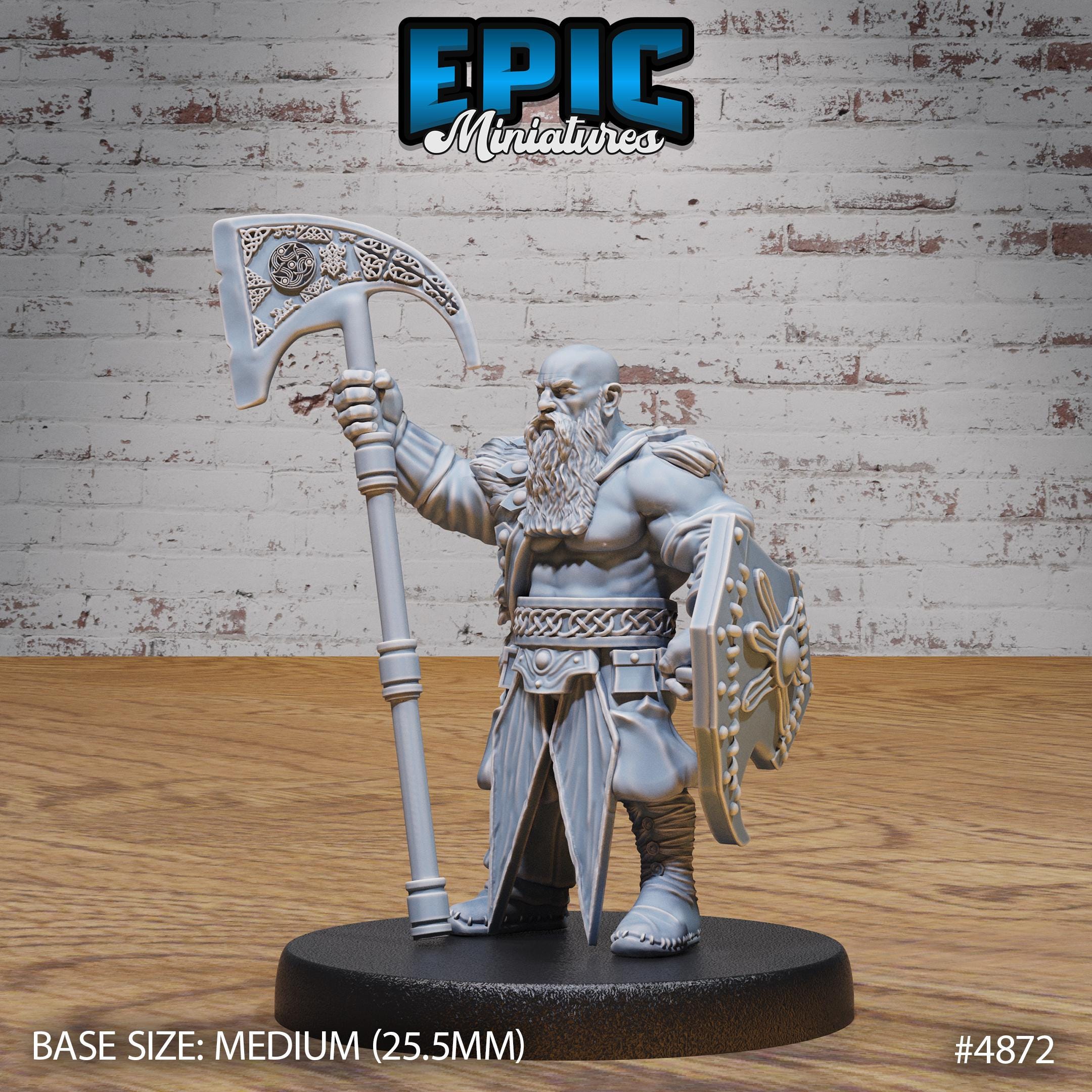 Dwarf Raider (3 Variants Available) - Epic Miniatures – Couatl's Hoard