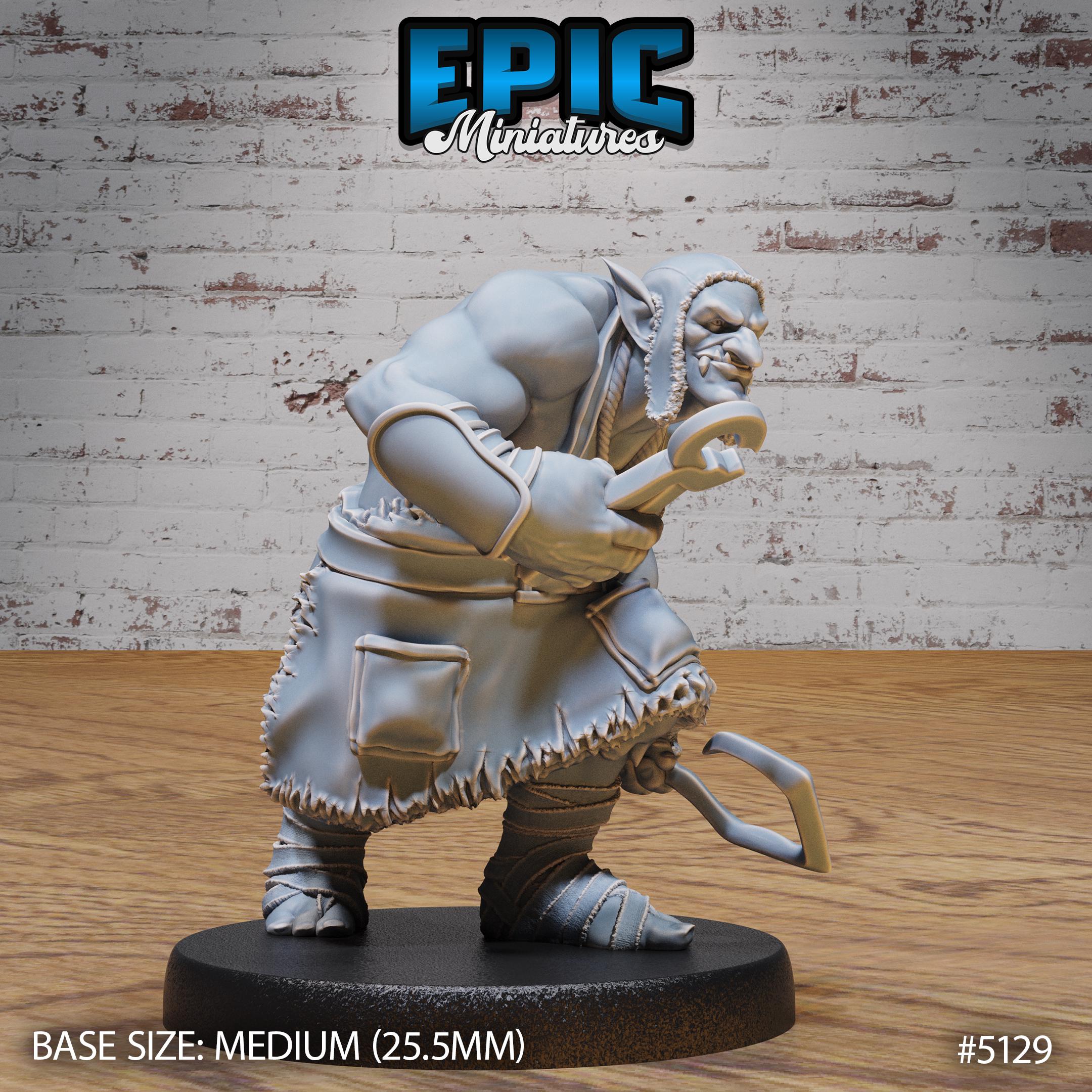Troll Executioner (3 Variants Available) - Epic Miniatures – Couatl's Hoard