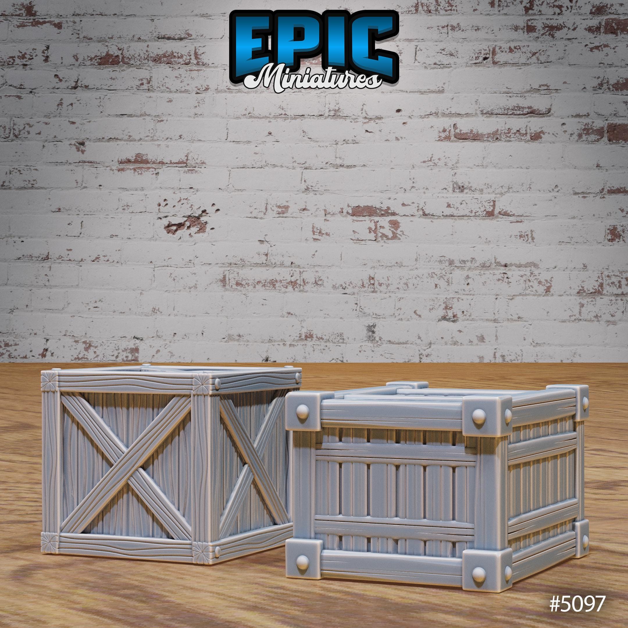 Prison Scatter, Boxes, Buckets + Crates (6 Variants Available) - Epic ...