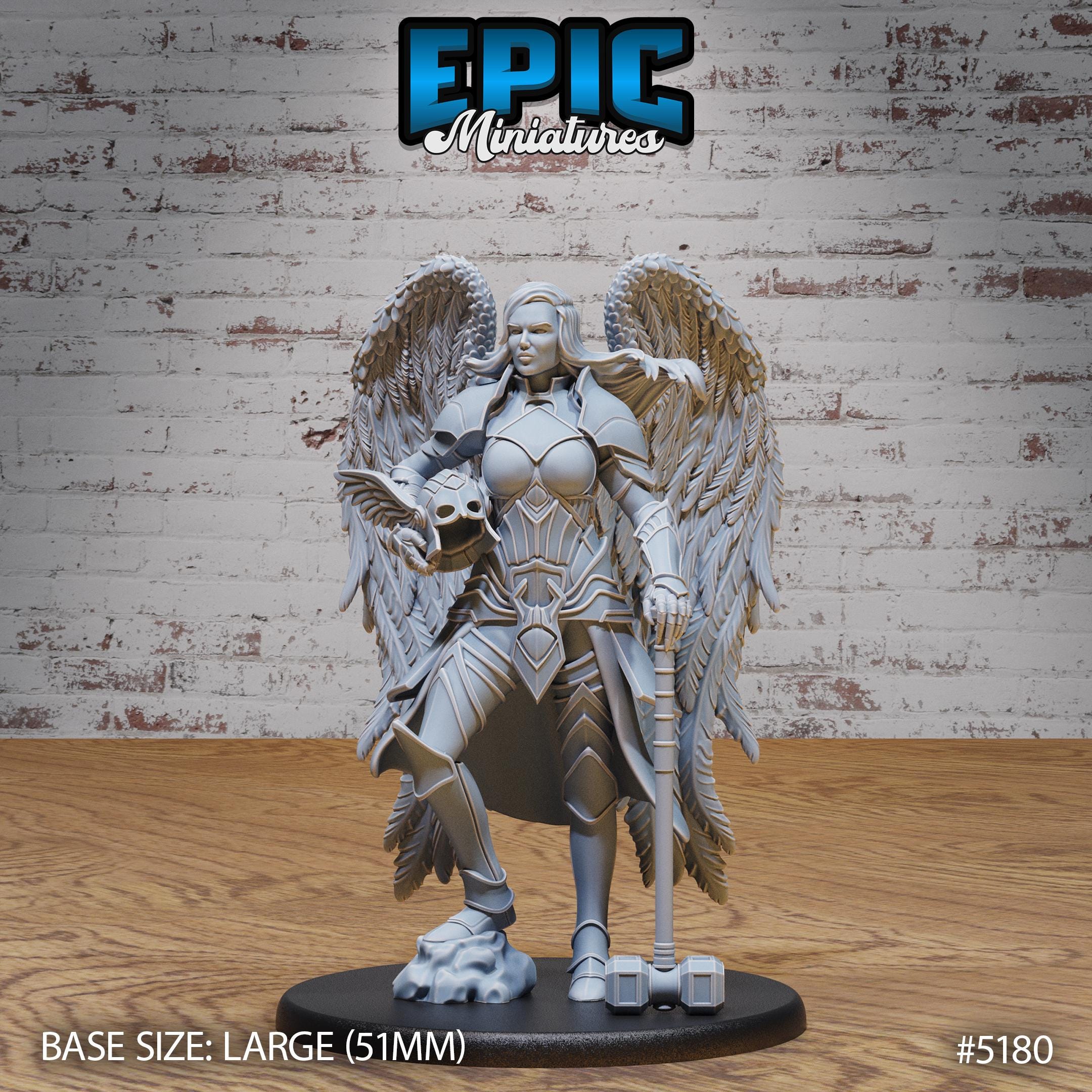 Valkyrie, Set 2 (4 Variants Available) - Epic Miniatures – Couatl's Hoard