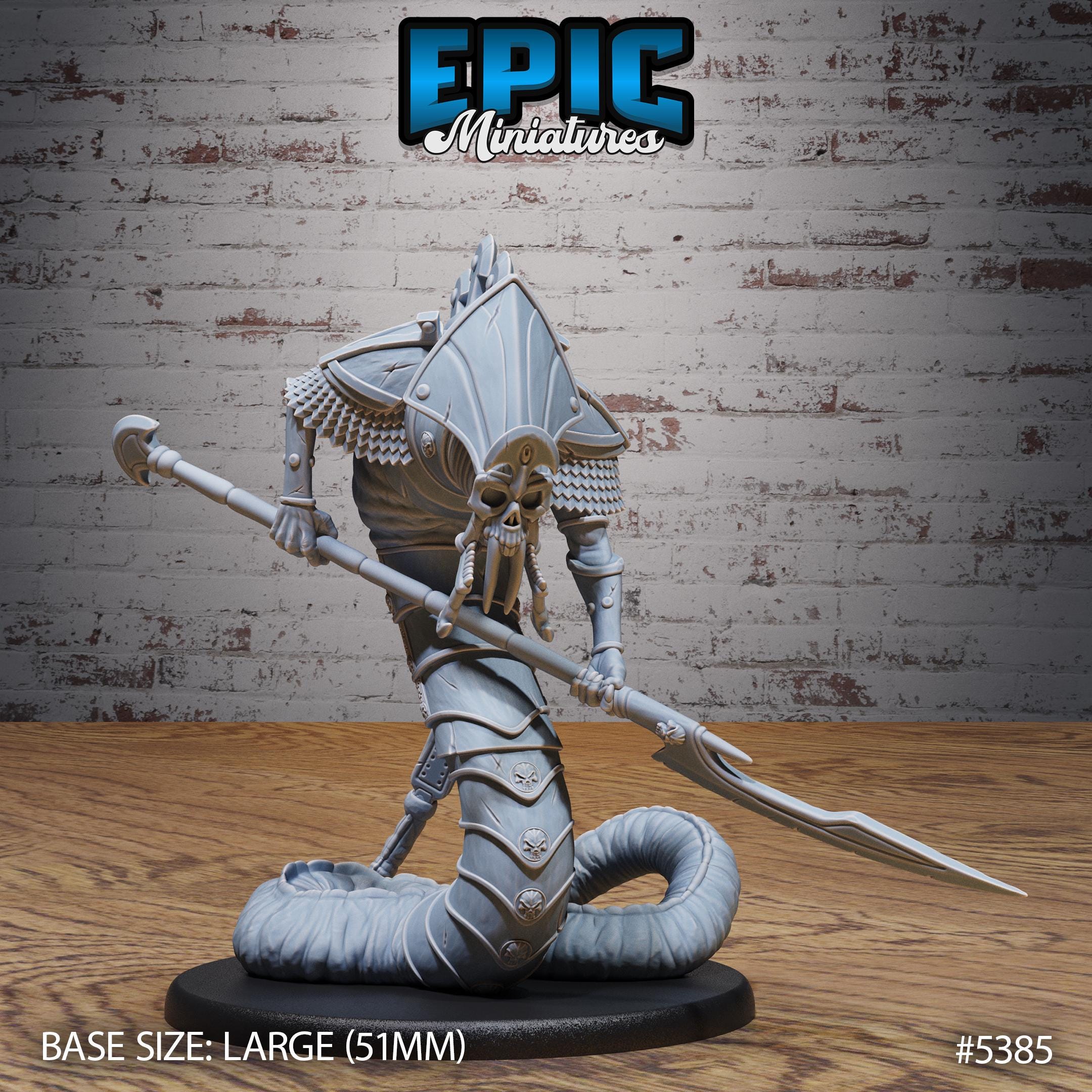 Death Serpent, Undead Naga (3 Variants Available) - Epic Miniatures ...