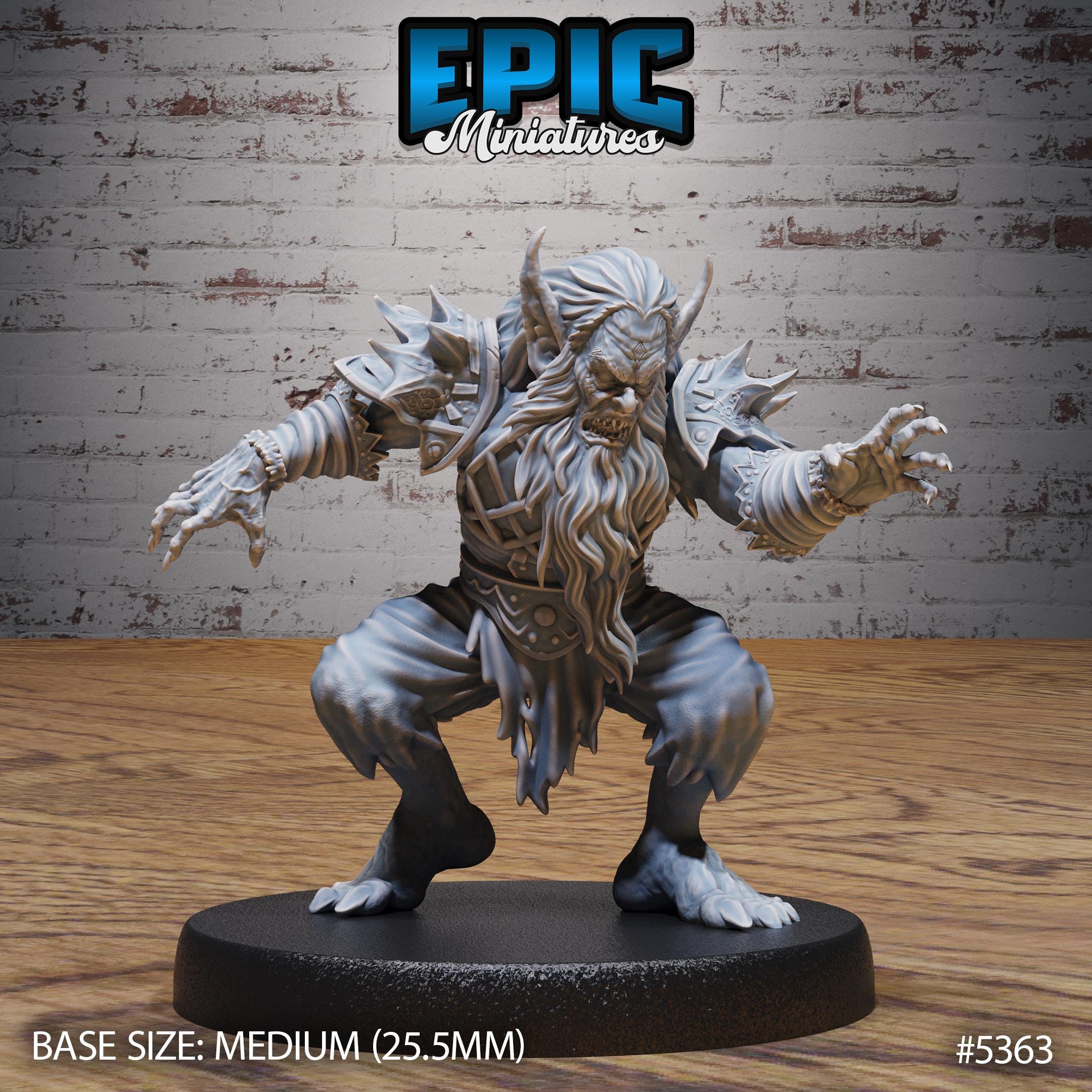 Dwarf Vampire (3 Variants Available) - Epic Miniatures – Couatl's Hoard