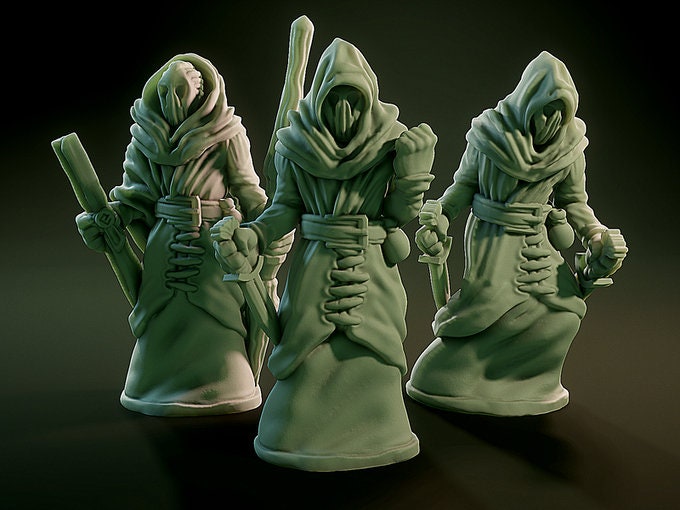 Cultist (3 Poses Available) - Brayan Nafarrate – Couatl's Hoard
