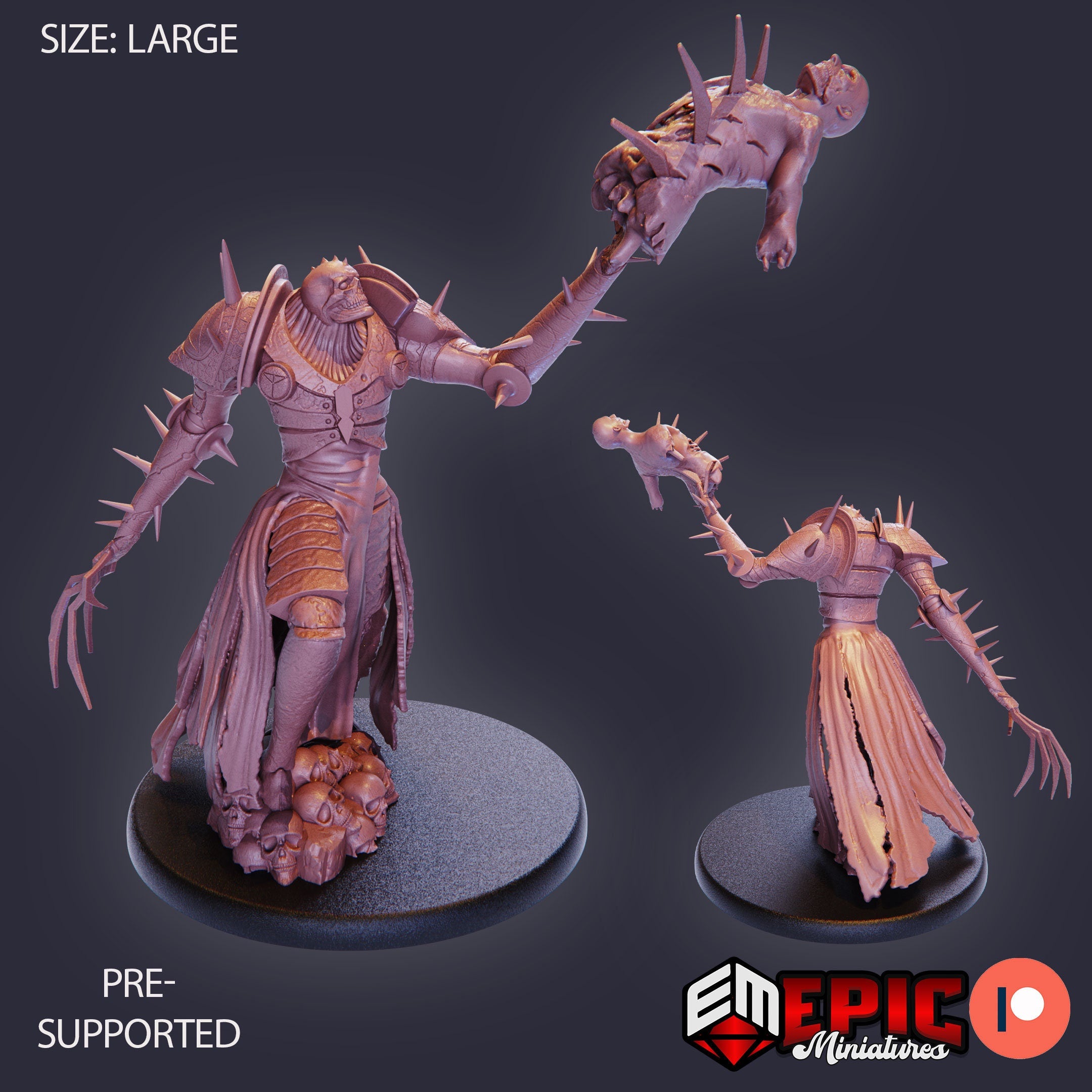 Armored Bone Claw (3 Variants) - Epic Miniatures – Couatl's Hoard