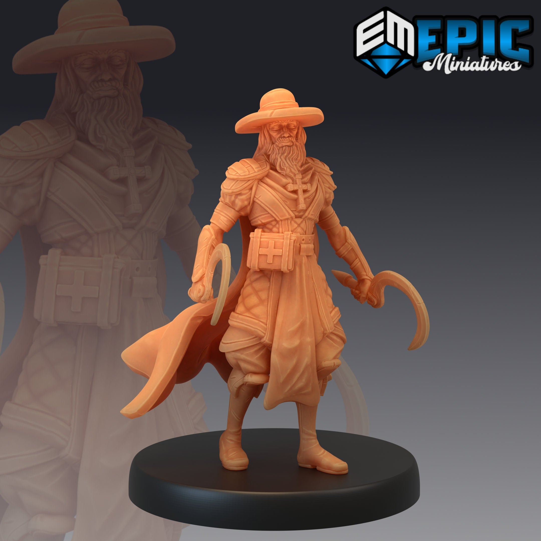 Van Helsing (3 Variants Available) - Epic Miniatures – Couatl's Hoard