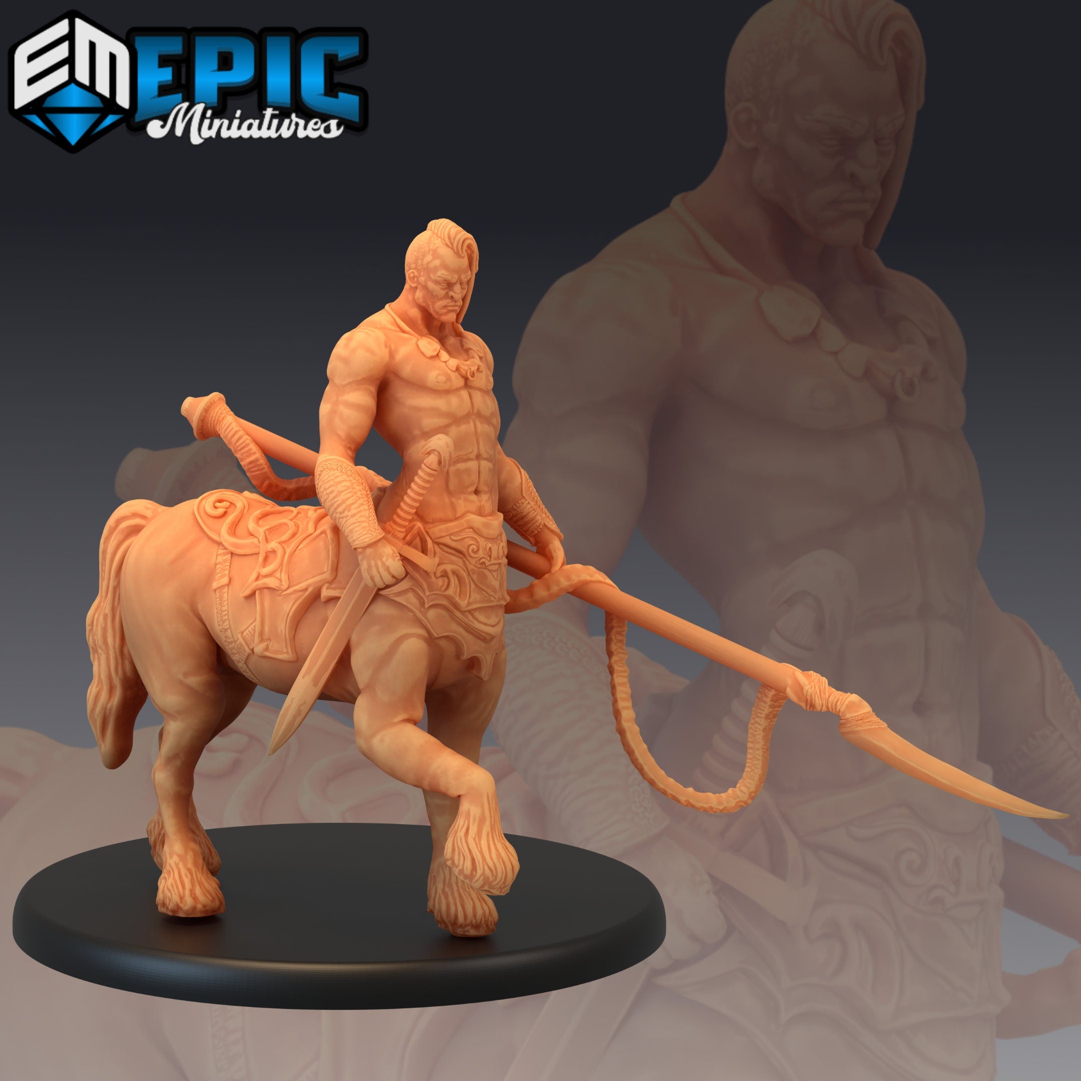 Centaur (3 Variants) - Epic Miniatures – Couatl's Hoard