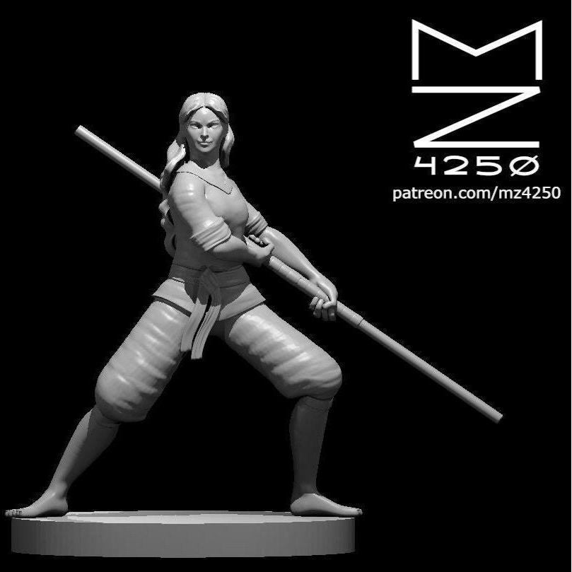 Human Monk (6 Variants Available) - MZ4250 – Couatl's Hoard