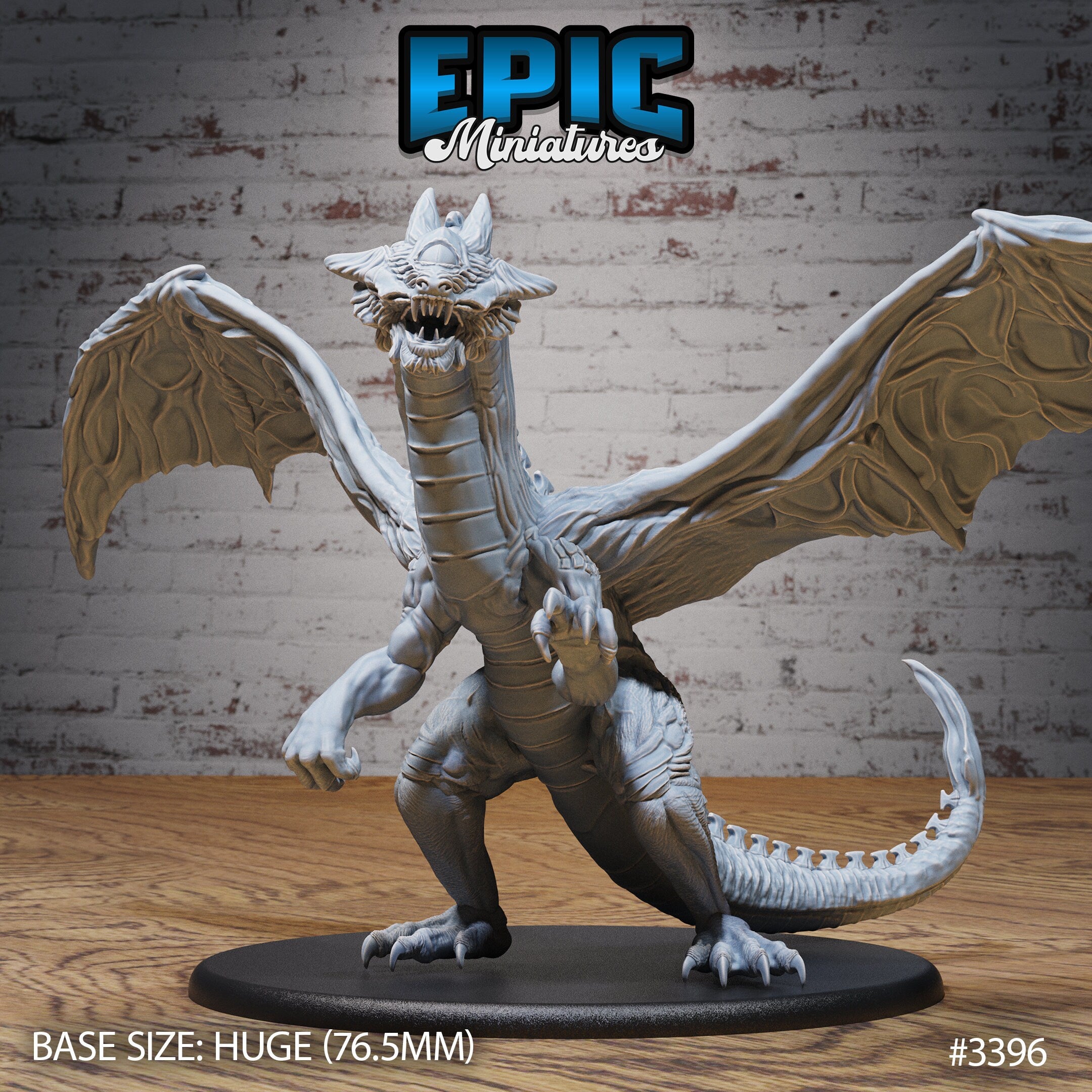 Cyclops Dragon (3 Variants Available) - Epic Miniatures – Couatl's Hoard