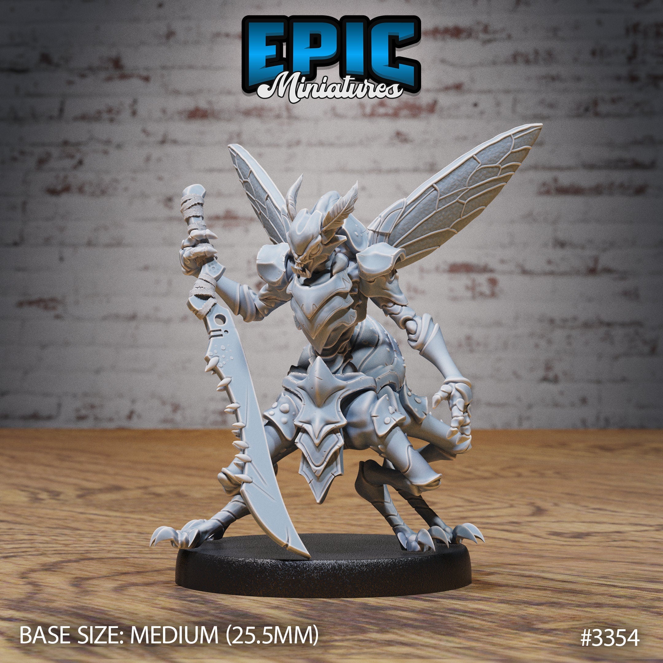 Insect Warriors, Set 1 (3 Variants Available) - Epic Miniatures ...
