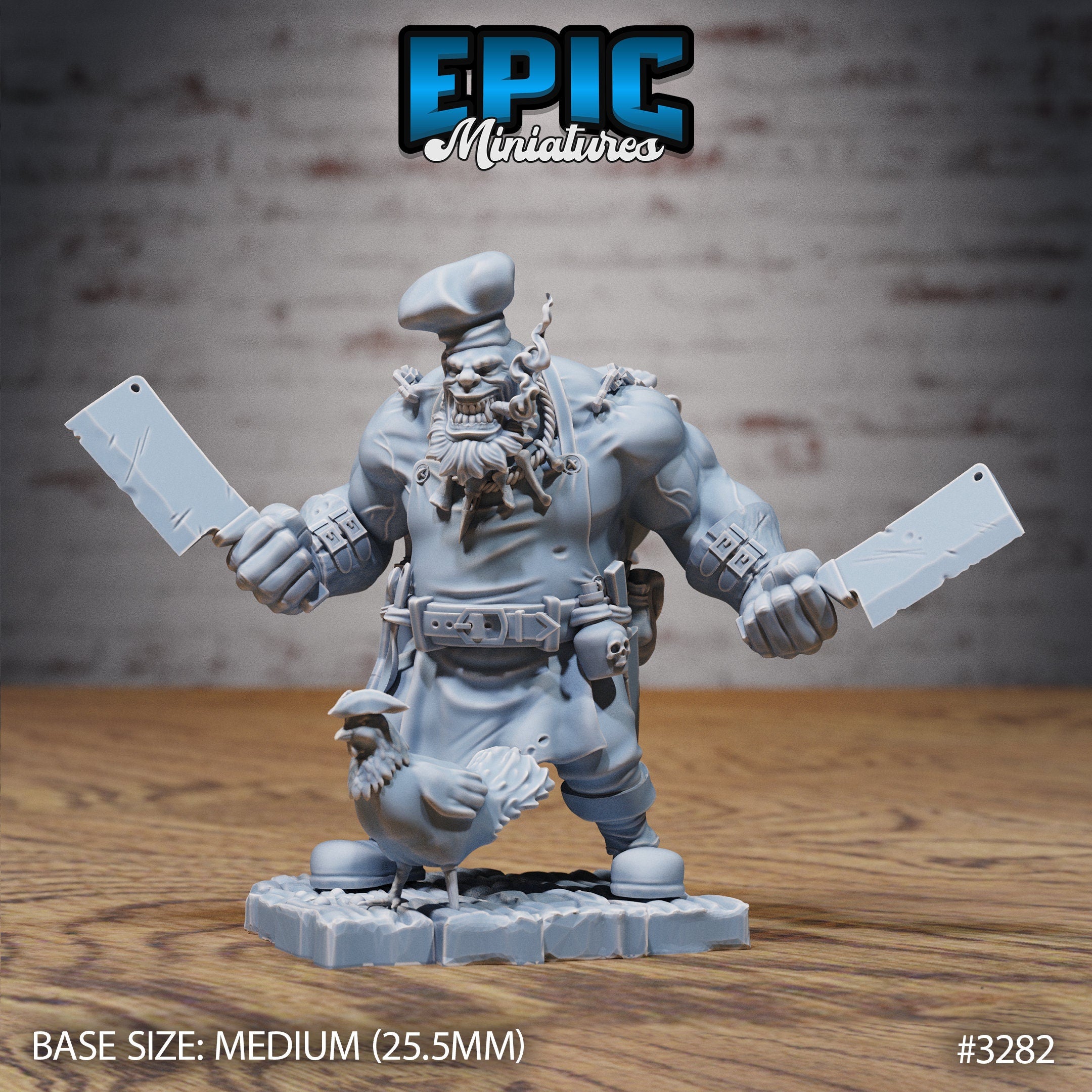 Orc Pirate Cook - Epic Miniatures – Couatl's Hoard