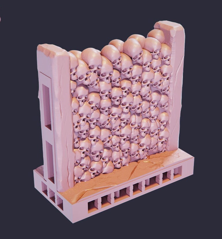 Modular Desert Tiles, Wall Set (OpenLock) - Epic Miniatures – Couatl's ...