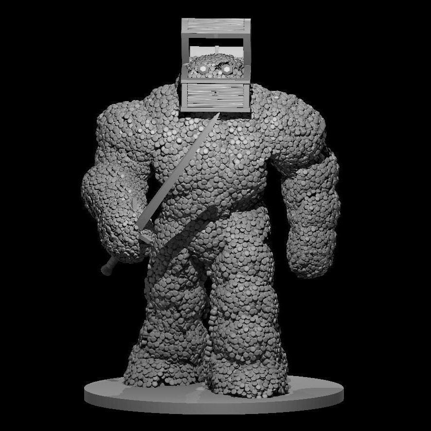 Treasure Golem - MZ4250 – Couatl's Hoard