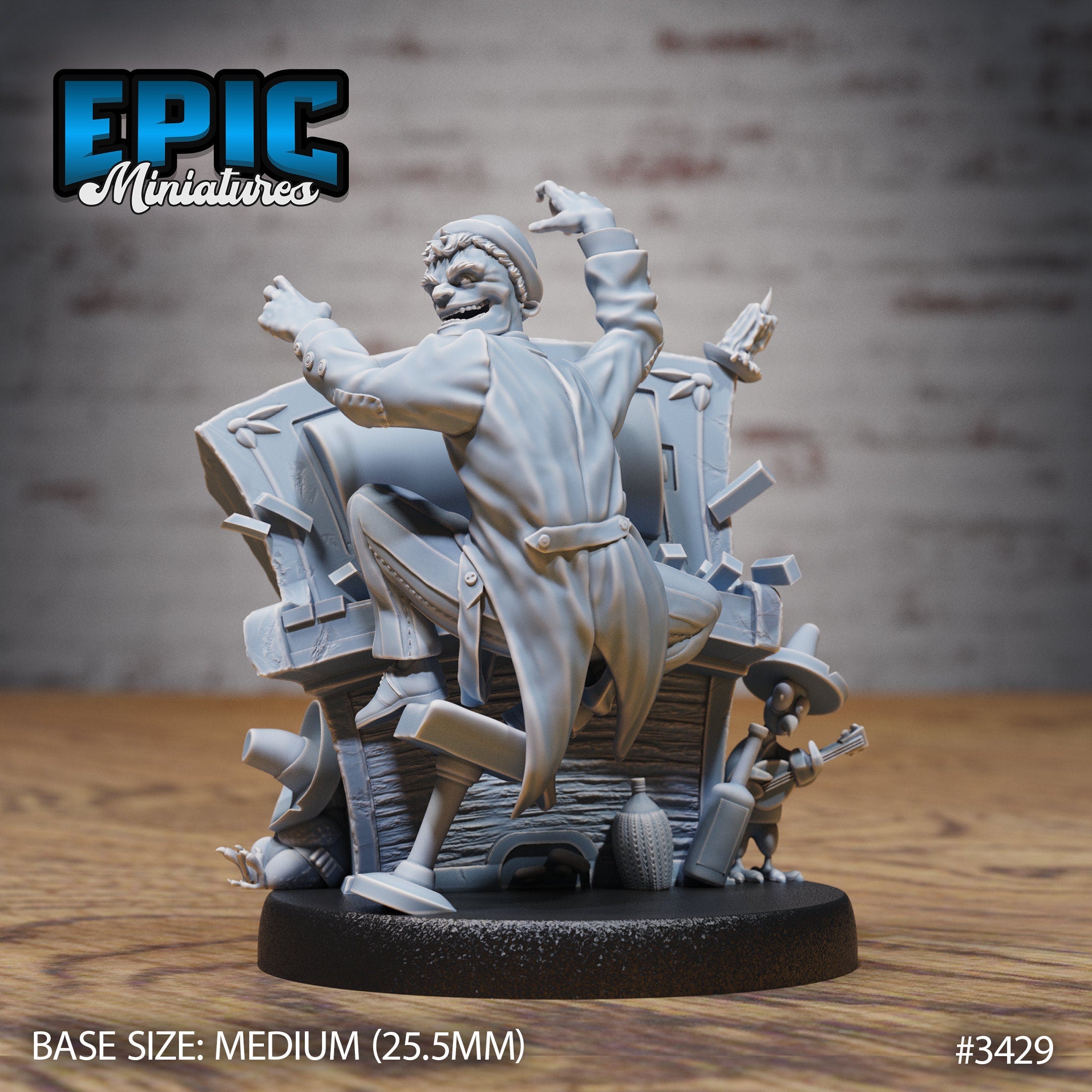 Undead Saloon Musician (3 Variants Available) - Epic Miniatures ...