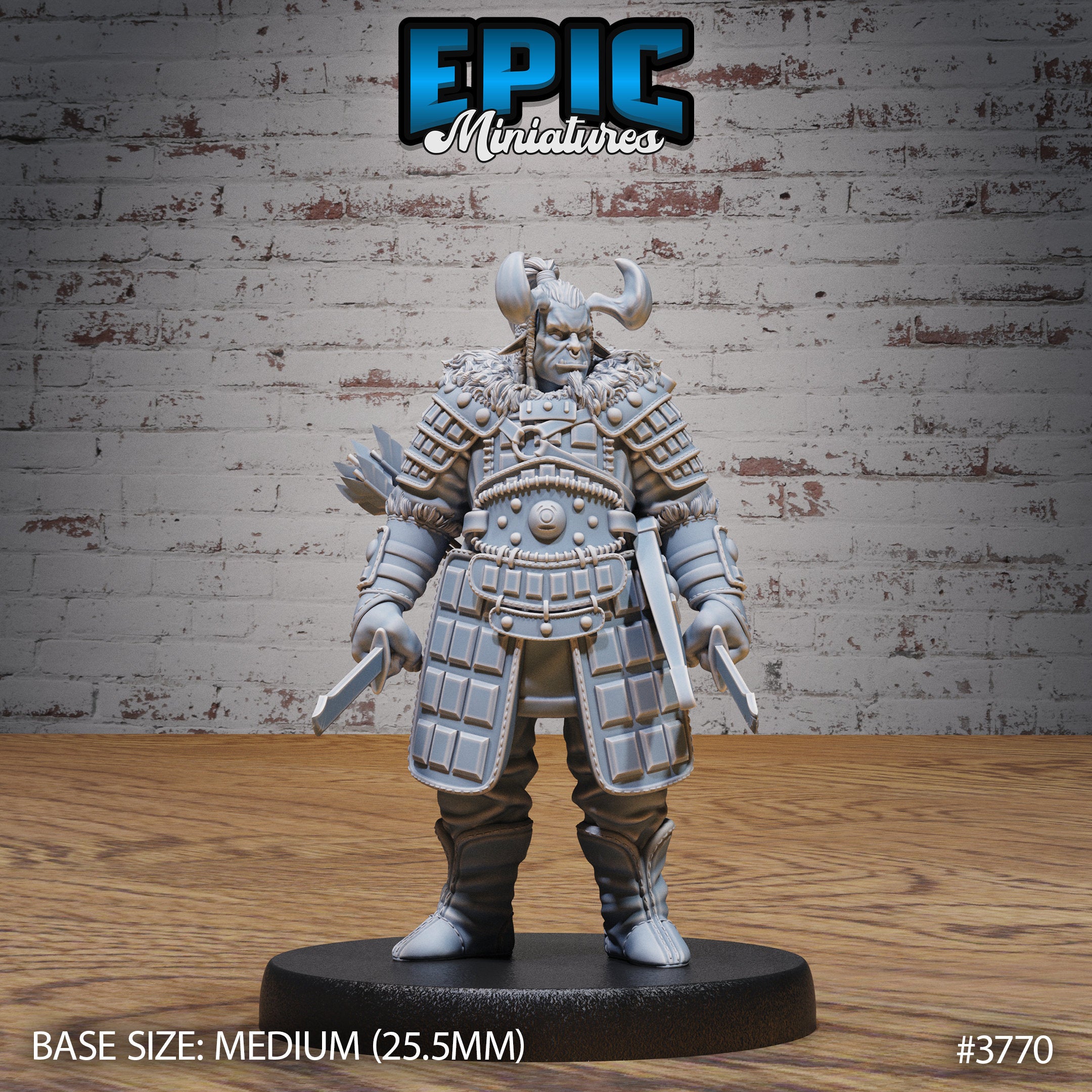 Orc Samurai (3 Variants Available) - Epic Miniatures – Couatl's Hoard
