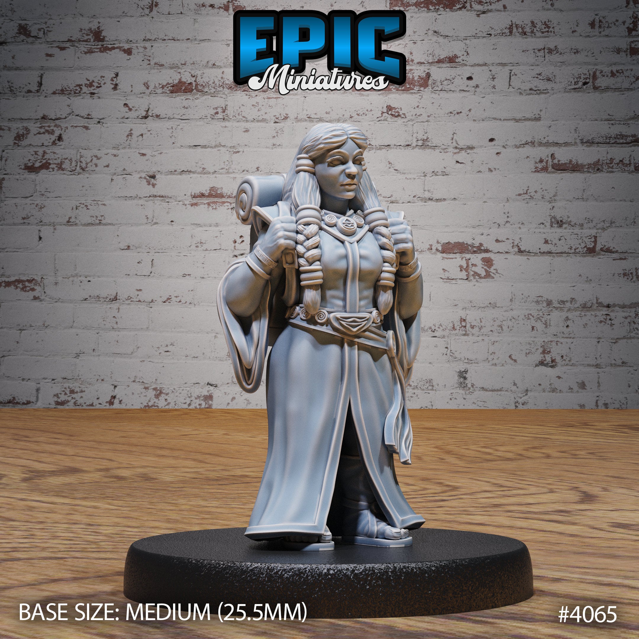 Dwarf Wind Mage (3 Variants Available) - Epic Miniatures – Couatl's Hoard